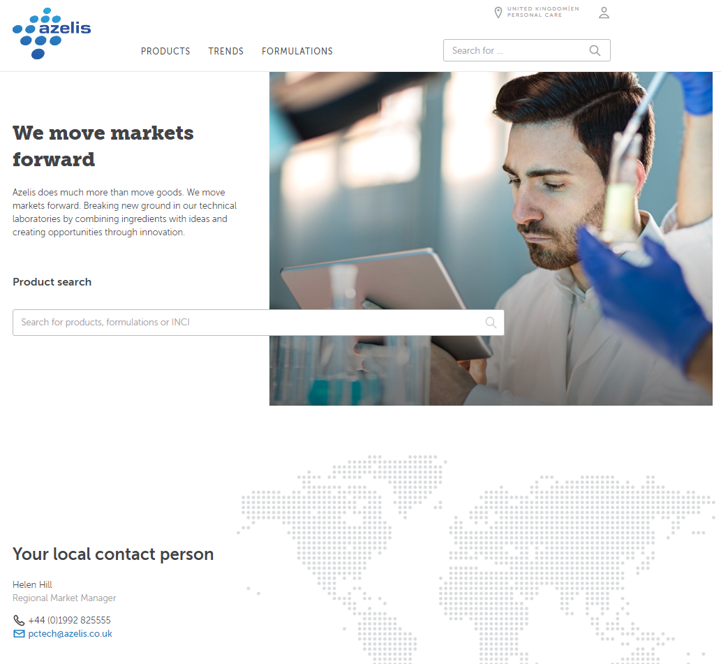 Azelis: innovative service provider on a global basis – Chemicals Knowledge