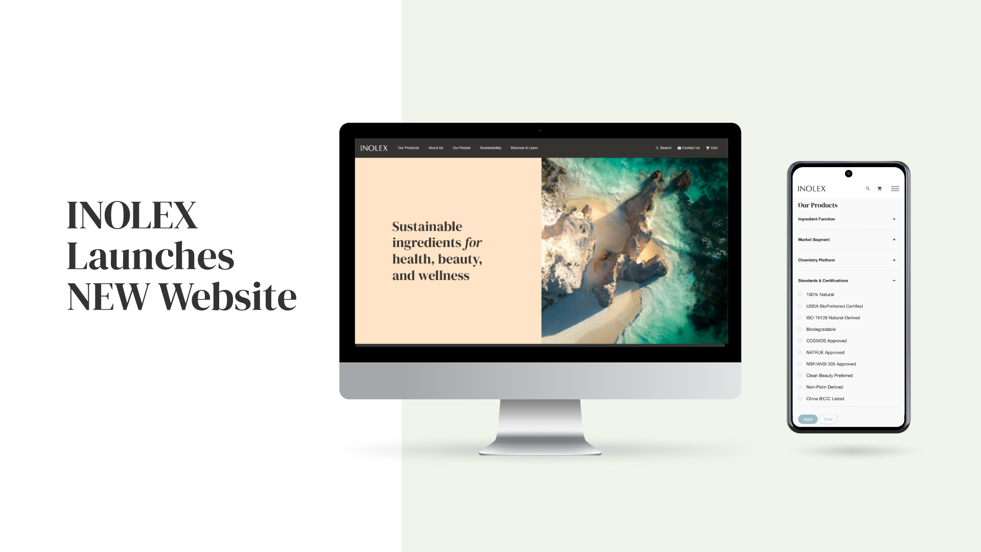 INOLEX REVEALS NEW WEBSITE FOR A FRESH TAKE ON SOURCING SUSTAINABLE ...